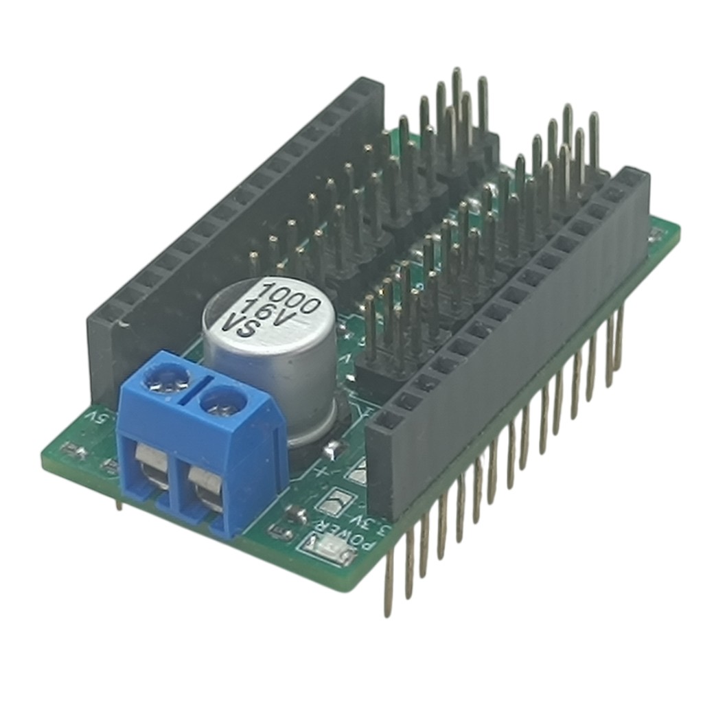 Shield ESP32 16 servomoteurs I2C avec microSD – Performant